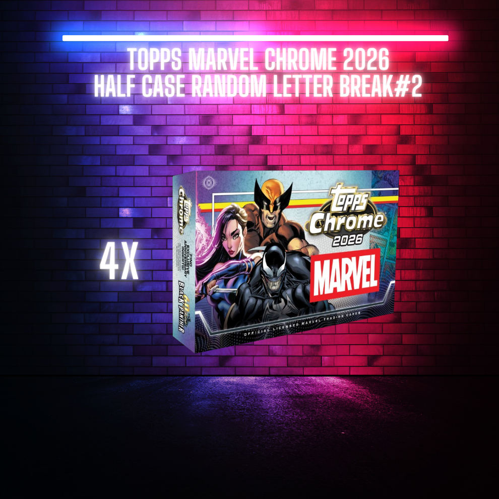 Topps Marvel Chrome 2026 Half Case Random Letter Break #2 – Hall of Collect
